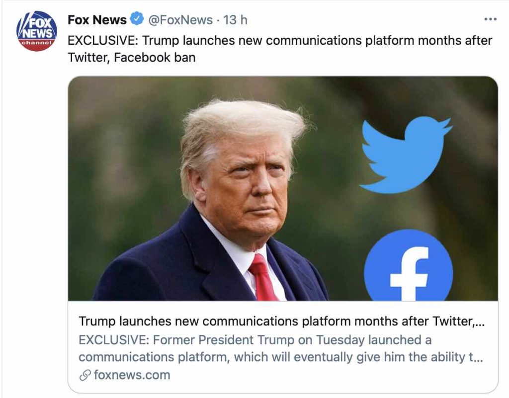 Blog de Donald Trump chega ao fim menos de um mês após lançamento