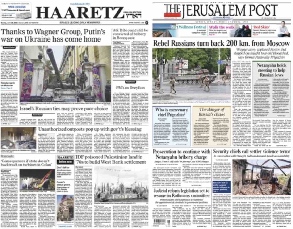 Fraco e humilhado: veja como jornais globais retrataram Putin após motim